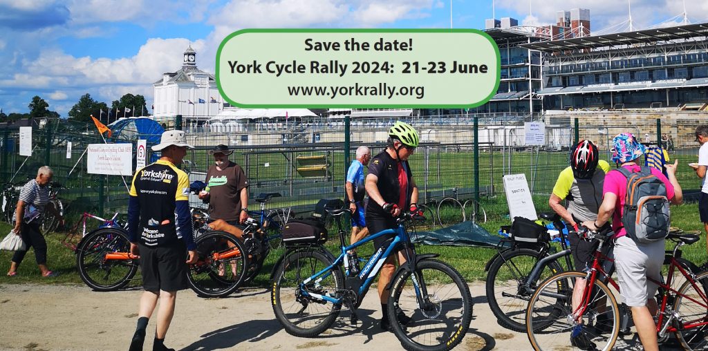 York Cycle Rally 2024 – save the date: 21-23 June – Yorkshire Cycle ...