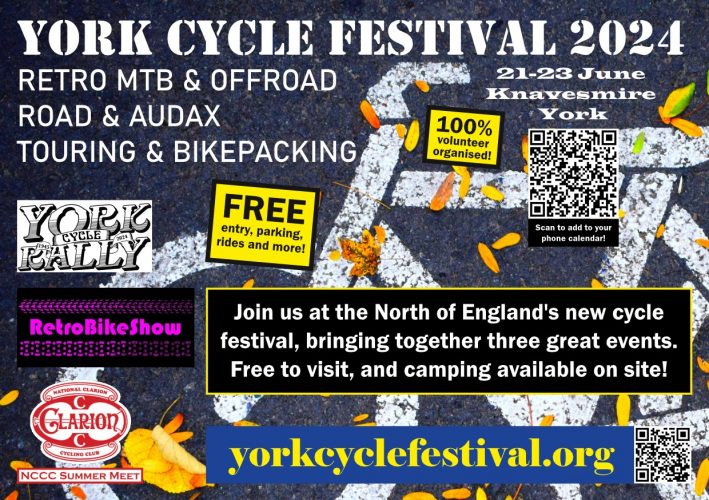 The York Cycle Rally & Festival: 21-23 June 2024 – The friendly cycling ...